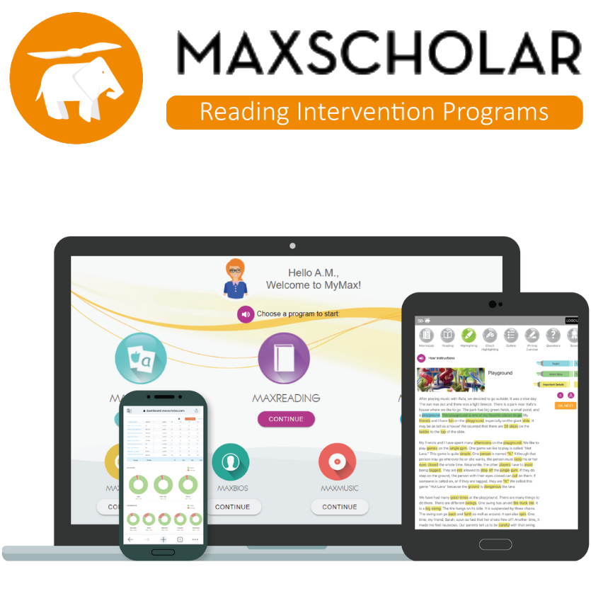 K - 2nd Grade MaxScholar K-2 Annual Subscription