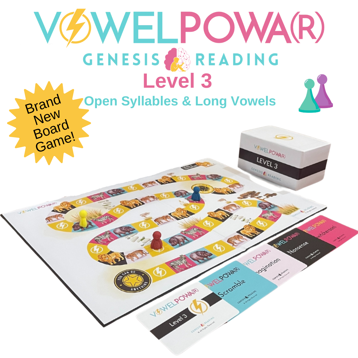 Vowel Powa(r) Level 3 by Genesis Reading