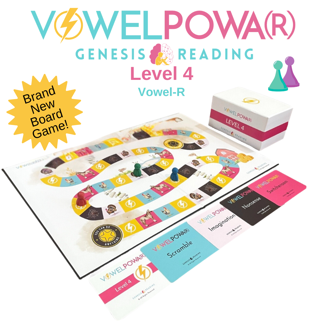 Vowel Powa(r) Level 4 by Genesis Reading