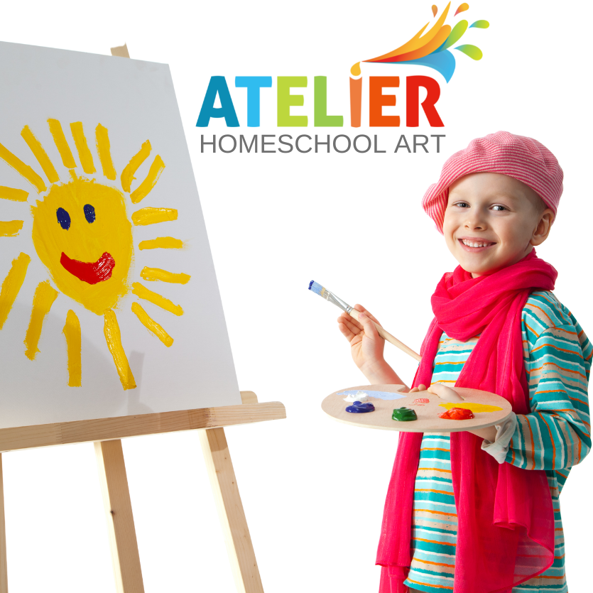 PreK - 10th Grade Atelier Online Visual Art Program