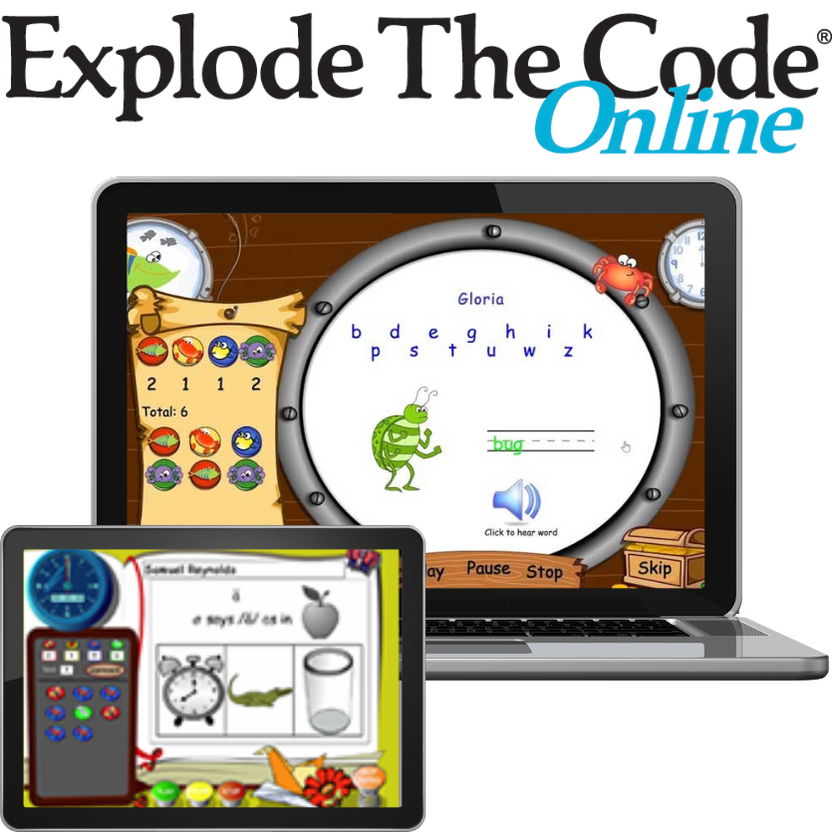Explode the Code Online Subscription - Active until October 10, 2026