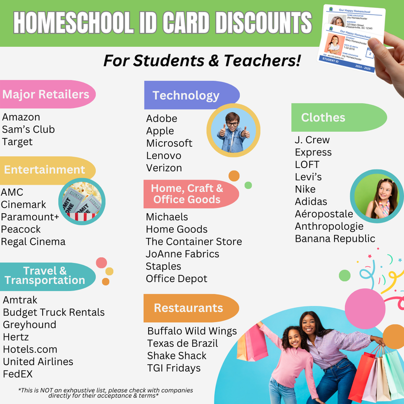 Free Homeschool ID Cards - Create Teacher ID Cards
