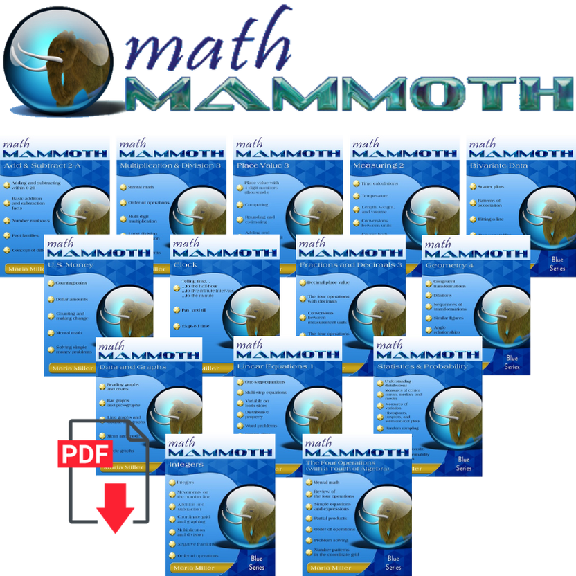 Math Mammoth Sale