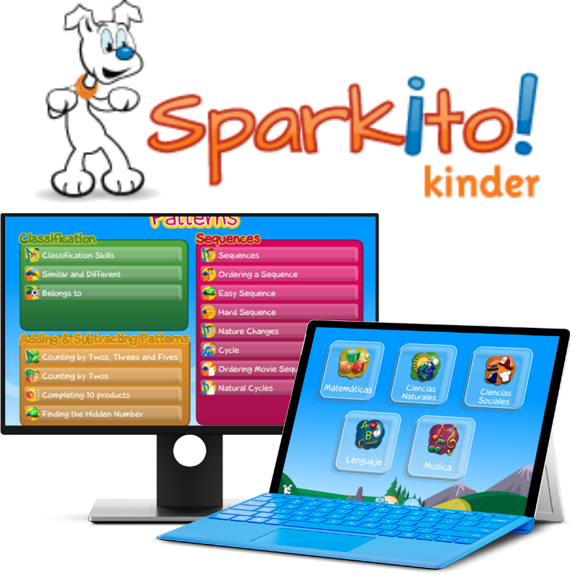 PreK - K Grade Sparkito! Kinder Family Annual License