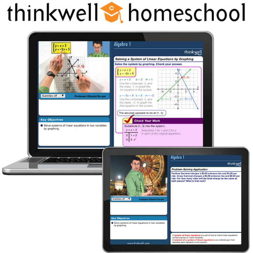 Thinkwell Homeschool Programs