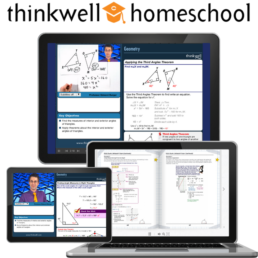 Thinkwell Homeschool Programs