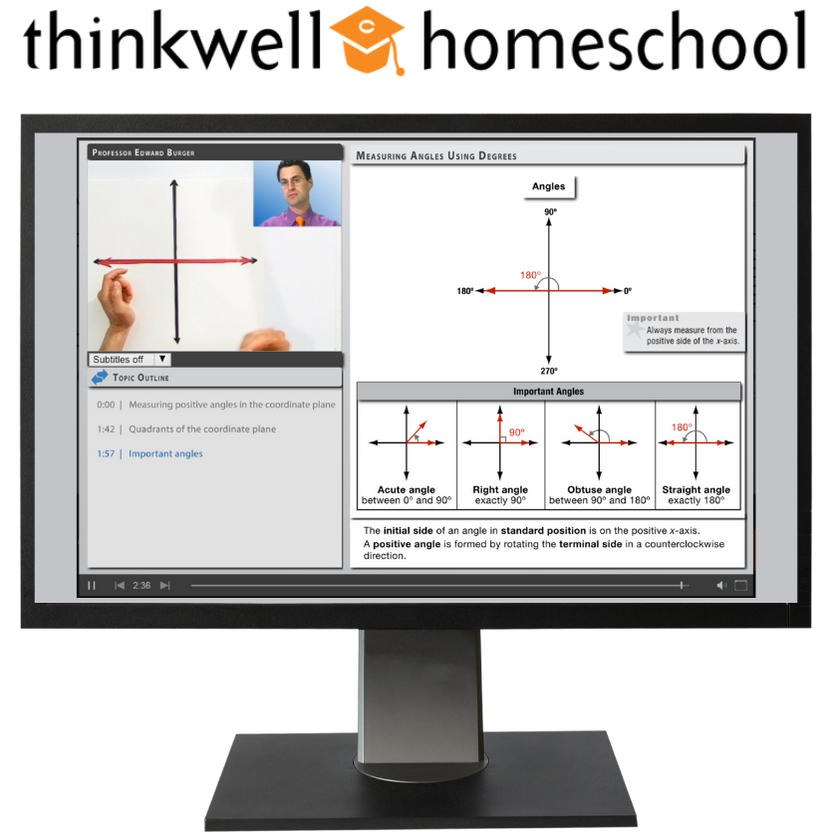 Thinkwell Homeschool Programs